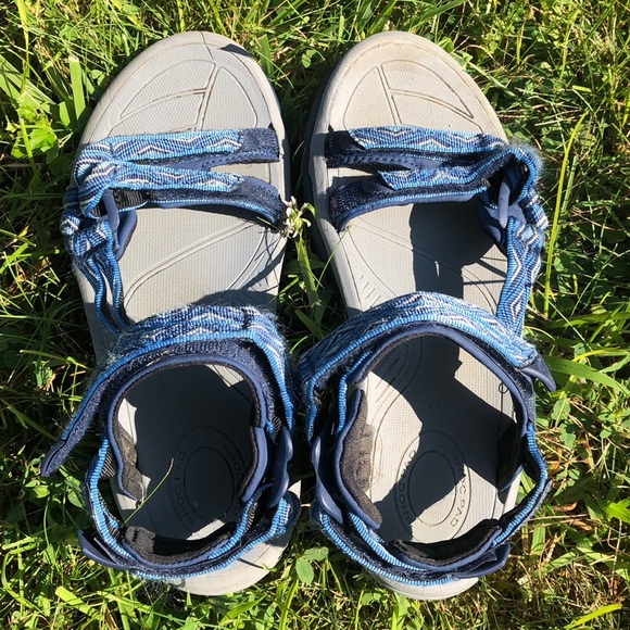 Teva | Shoes | Blue Gray Teva Sandals | Poshmark